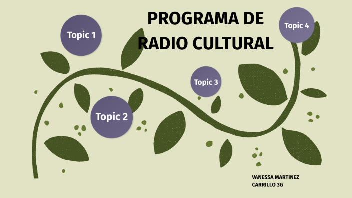 PROGRAMA CULTURAL DE RADIO by VANESSA CARRILLO on Prezi
