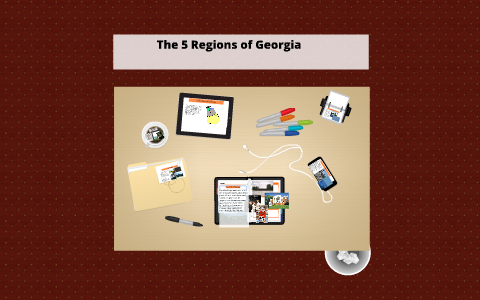 The 5 Regions of Georgia by Tracey lynn Kelly