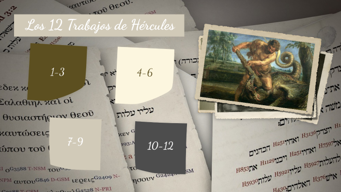 Los 12 trabajos de Hércules by Irene Muñoz Bayo on Prezi