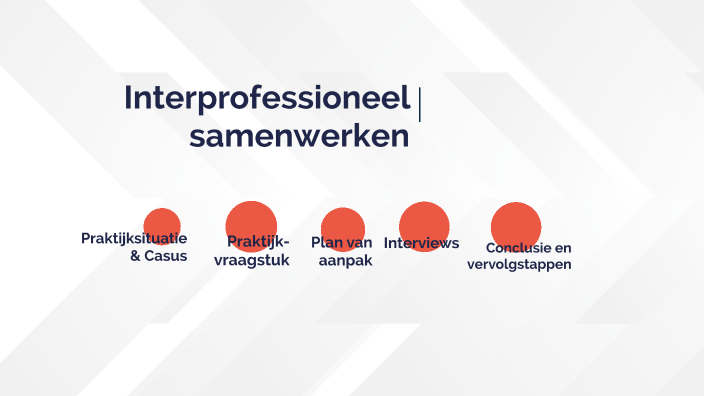 Interprofessioneel samenwerken by Miss Whatshername on Prezi