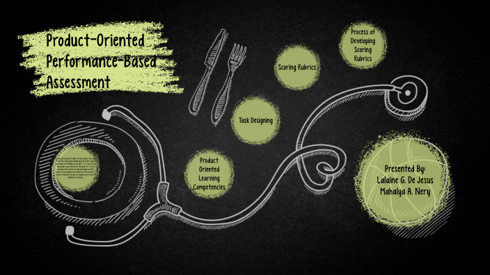 Product Oriented Performance Based Assessment By Mahalya Nery