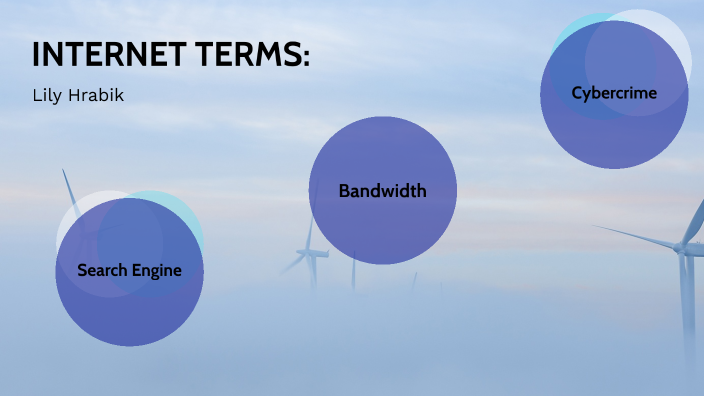 INTERNET TERMS: by Lily Hrabik on Prezi