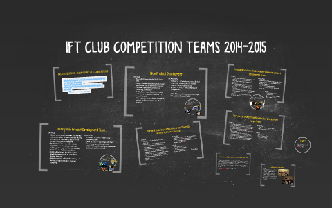 IFT CLUB COMPETITION TEAMS 2014-2015 by Nina Le on Prezi