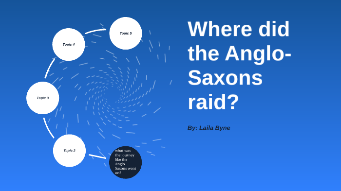 Where did the Anglo-Saxons raid? by Laila Byne on Prezi