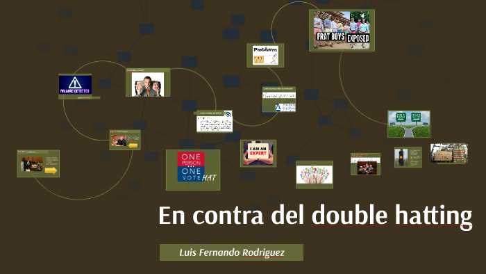 En contra del double hatting by Fernando Rodríguez on Prezi