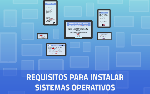 requisitos para instalar sistemas operativos de windows by andres ...