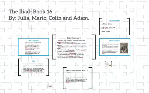 The Iliad- Book 16 by Julia Bellini on Prezi