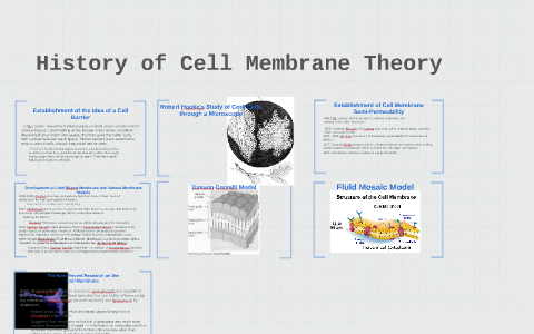 History of Cell Membrane Theory by on Prezi