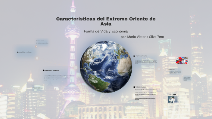 Características del Extremo Oriente de Asia by María Victoria Silva ...