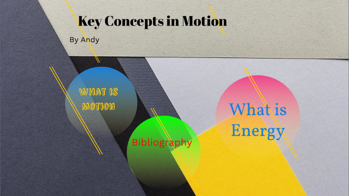 Key concepts in Motion by andy thomas on Prezi