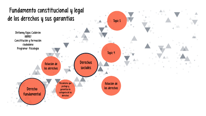 fundamento constitucional y legal de los derechos y sus garantías by ...