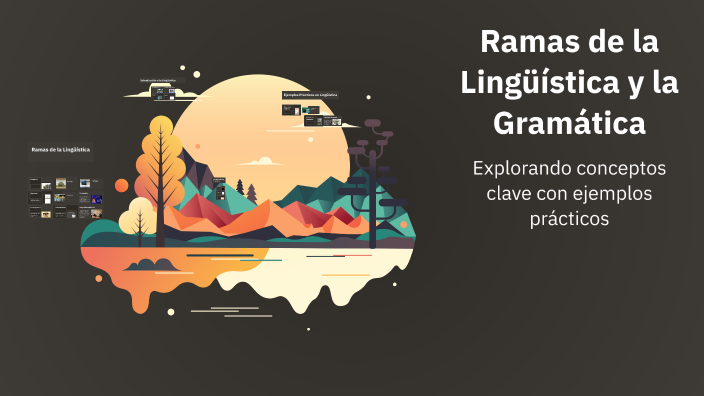 Ramas de la Lingüística y la Gramática by Leidis Peñaranda De on Prezi