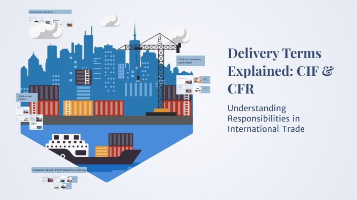 Delivery Terms Explained: CIF & CFR by tobias kohn on Prezi