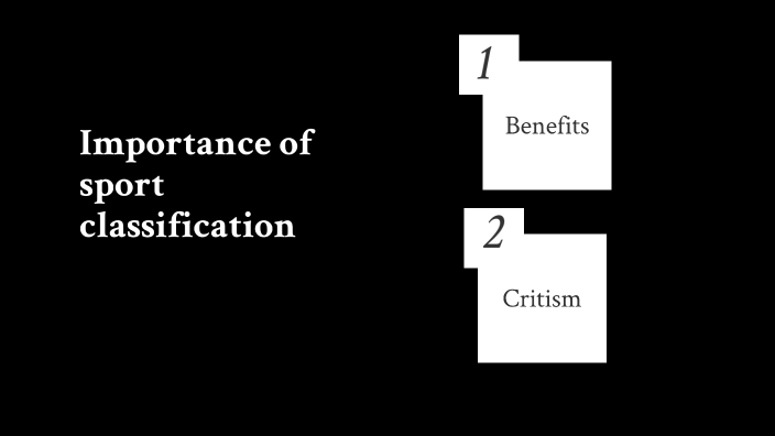 Importance of paralympic classification by tereza cerna on Prezi