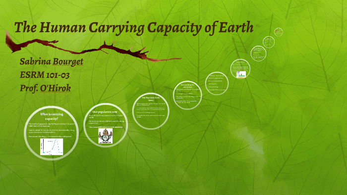 Carrying Capacity of Earth by Sabrina Bourget on Prezi