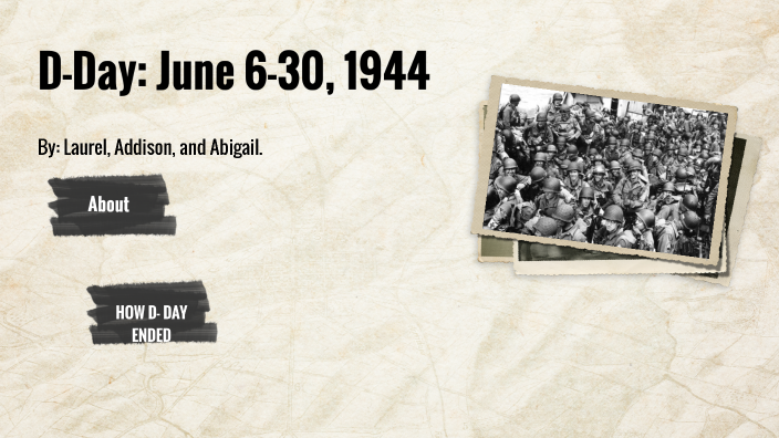 D-Day Timeline by Shyanne Allen on Prezi