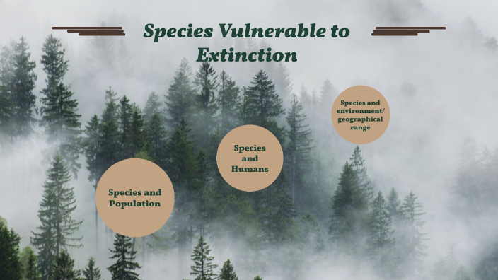 Species Vulnerable to Extinction by Amy Cox on Prezi