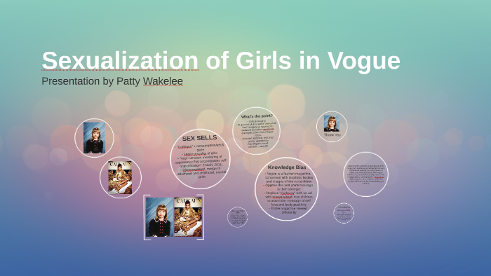 Sexualization of Girls by Patty Wakelee on Prezi