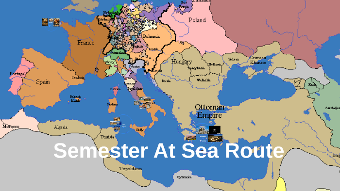 Semester At Sea Route by Kelsie Mckibben on Prezi