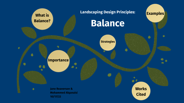 Landscaping Principles of Design: Balance by Jane B on Prezi