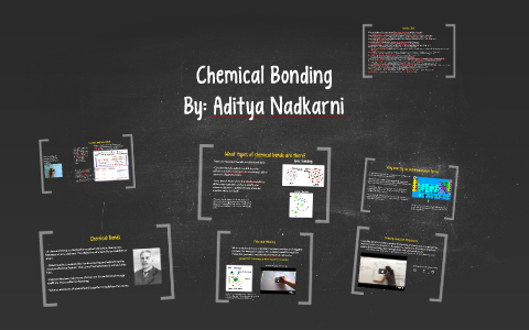Chemical Bonding by A N on Prezi