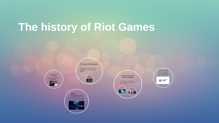 The history of Riot Games by Daniel Rappi on Prezi