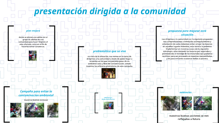 Campaña para evitar la contaminacion ambiental by