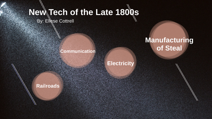 New Tech of the Late 1800s by Ellese Cottrell on Prezi