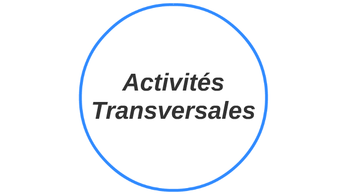 Activités Transversales by Adrien Goutille on Prezi