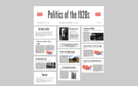 Politics of the 1920s by Dylan Hengy on Prezi