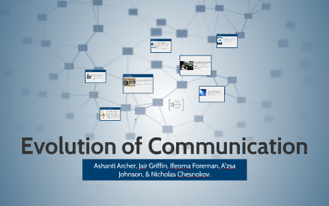 Evolution of Communication by School Stuff on Prezi