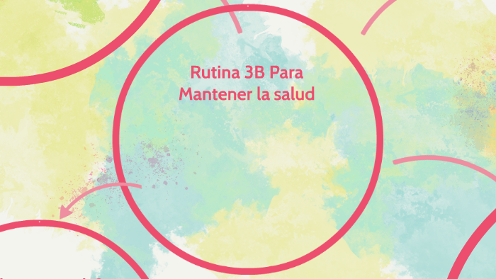 Rutina 3B Para Mantener la salud by Naomi Ligon on Prezi