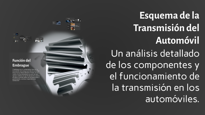 Esquema de la Transmisión del Automóvil by Jeremy Ortiz on Prezi