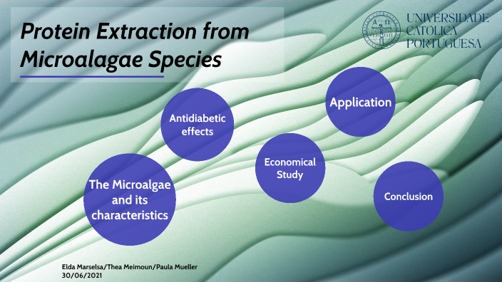 Protein Extraction from Microalgae species by Théa Mmn on Prezi