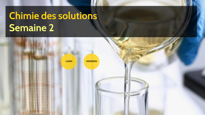 Chimie des solutions - S2 by Patrick Desjardins on Prezi