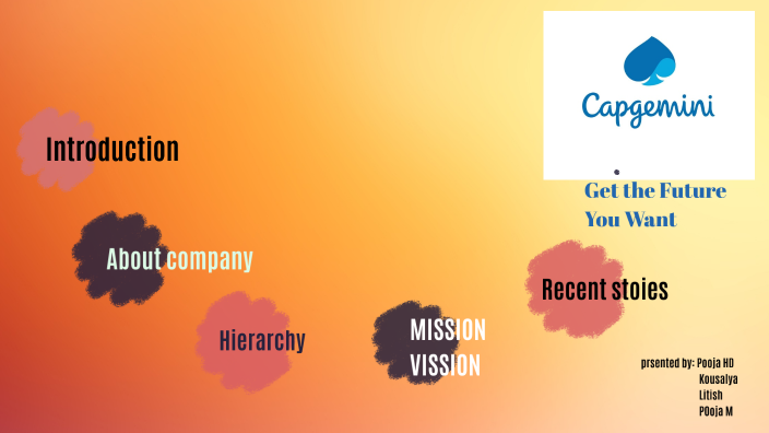 capgemini by pooja m on Prezi