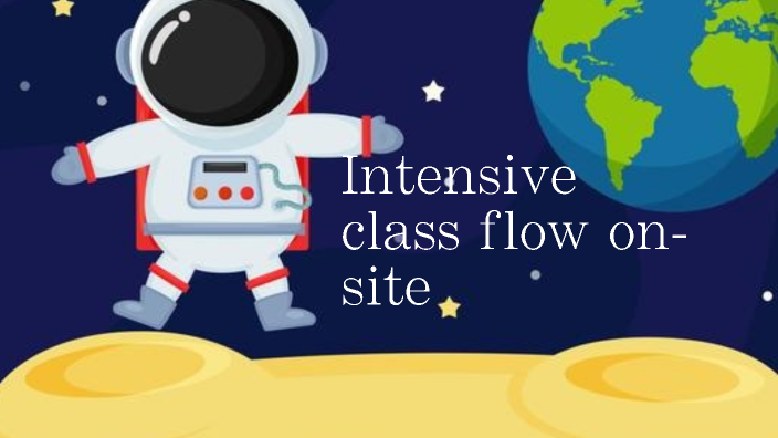 JR. INTENSIVE CLASS FLOW ON-SITE by Celina Soriano on Prezi