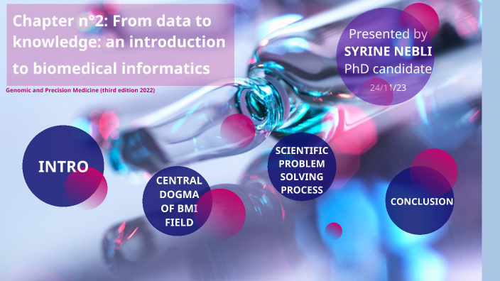 chapter: Intro to biomedical informatics by Syrine Nebli on Prezi