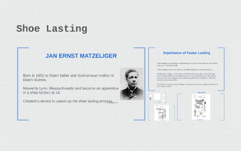 SHOE LASTING MACHINE by David Flora