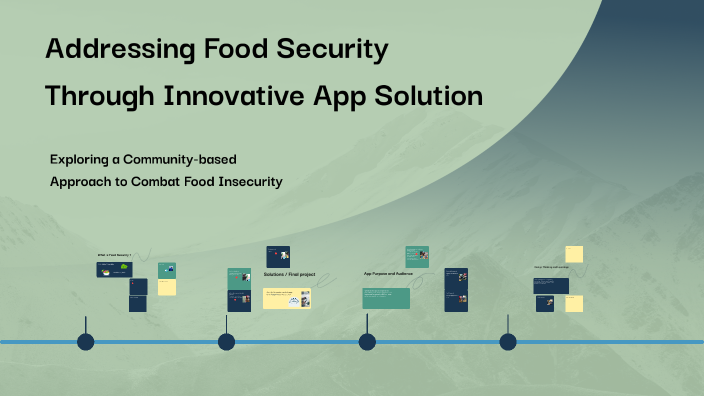Addressing Food Security Through Innovative App Solution by emily golan ...