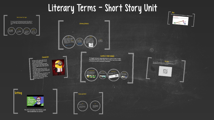 Literary Terms - Short Story Unit by T Selby on Prezi