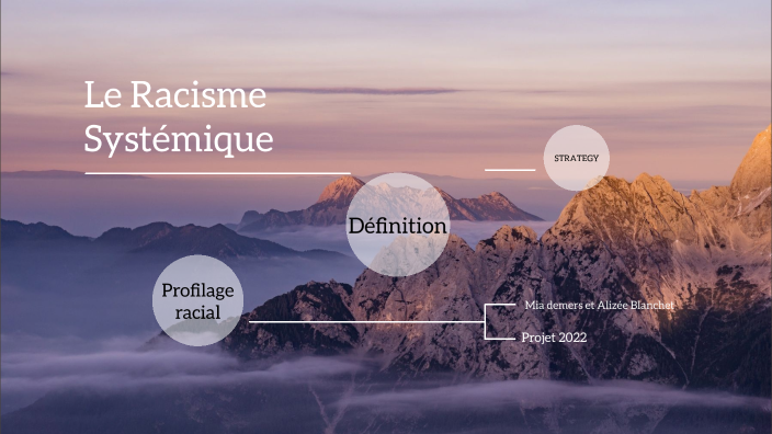 le Racisme Systémique by Alizée Blanchet on Prezi