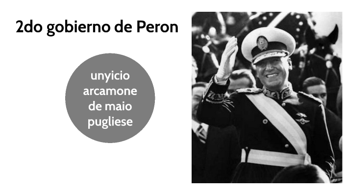 2do gobierno de peron by benjamin arcamone on Prezi