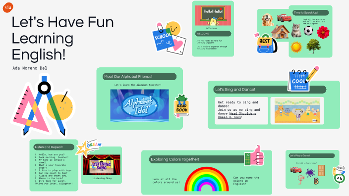 Let's Have Fun Learning English! by Ada Moreno on Prezi