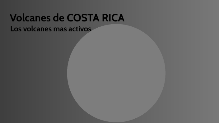 Volcanes de COSTA RICA by Laura Portuguez on Prezi