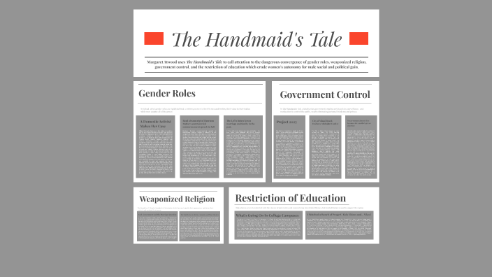 The Handmaid's Tale Assignment - Annie Muir by Annie Muir on Prezi