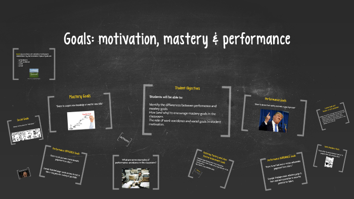 Goals: motivation, mastery & performance by James Hart on Prezi