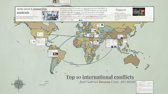 Top 10 international conflicts by dia gonzales on Prezi