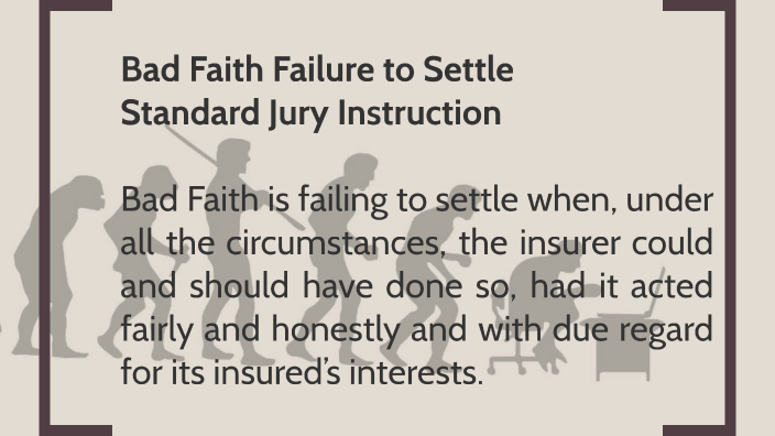 The Evolution of Bad Faith 2024 by Brandon Cathey on Prezi
