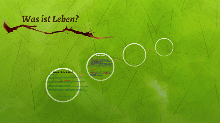 Was ist Leben? by Nico Herzberg on Prezi